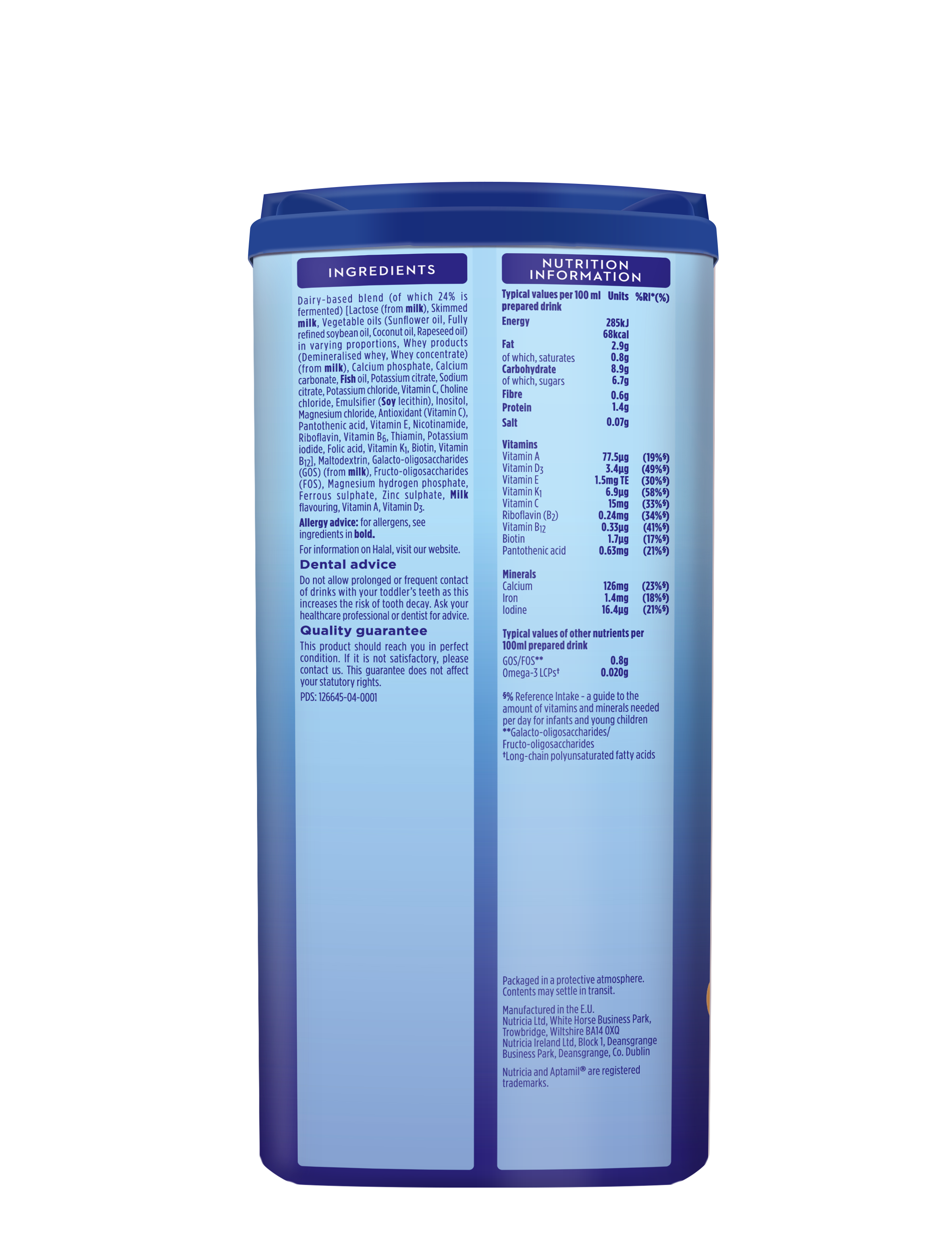 Aptamil® Toddler Milk - 800g EaZypack | Aptashop